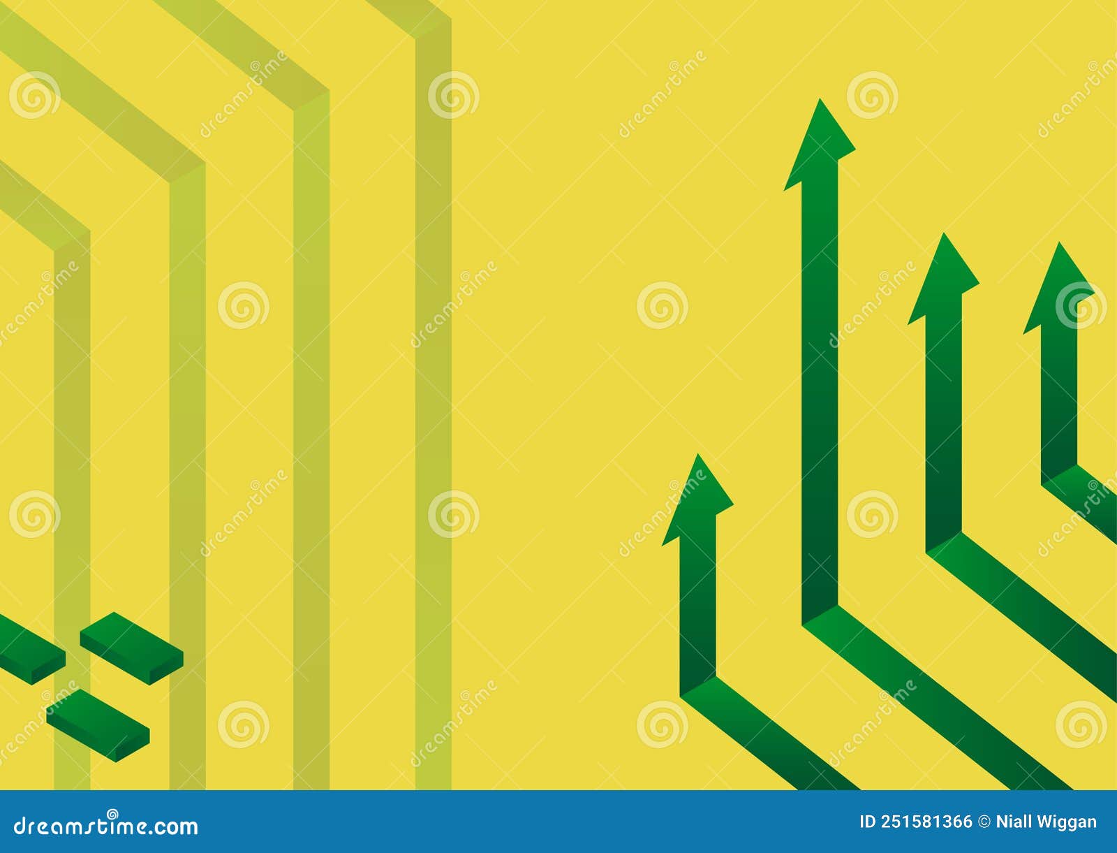 Arrow System Pointing Upwards Symbolizing Successful Project Completion ...