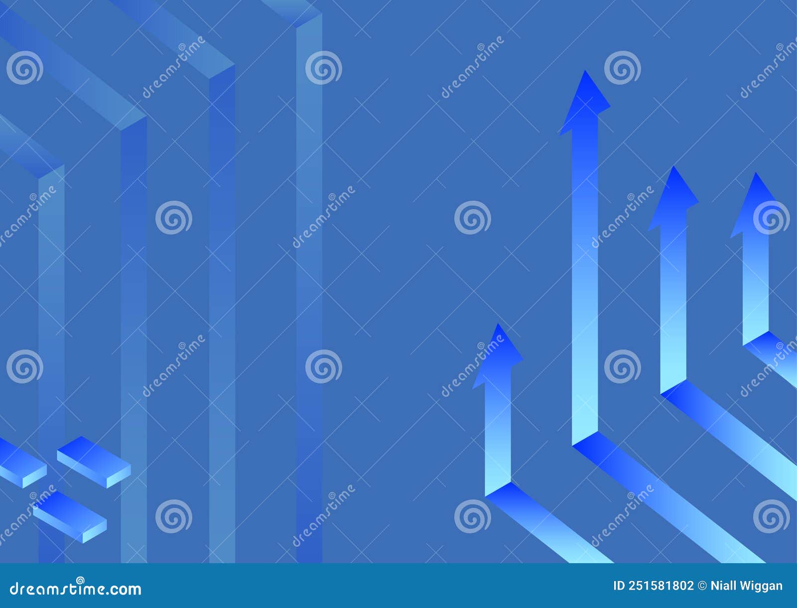 Arrow System Pointing Upwards Symbolizing Successful Project Completion ...