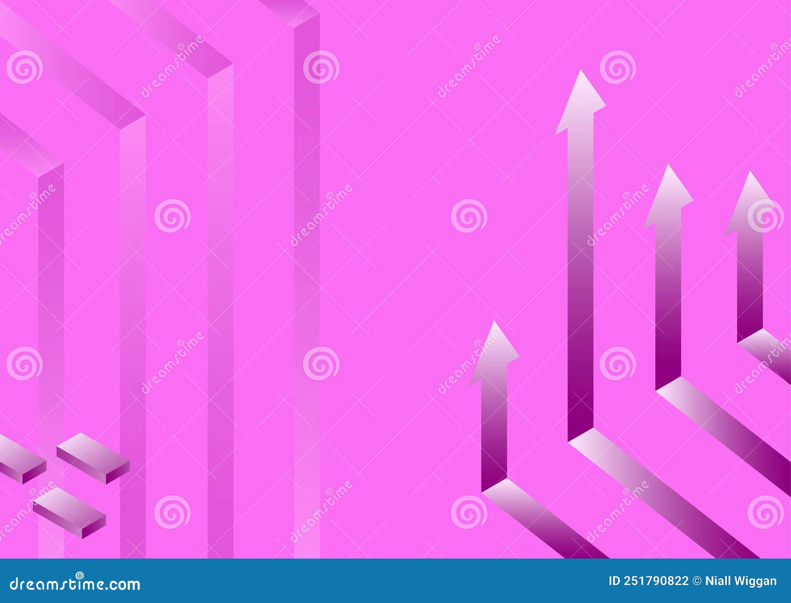 Arrow System Pointing Upwards Symbolizing Successful Project Completion ...