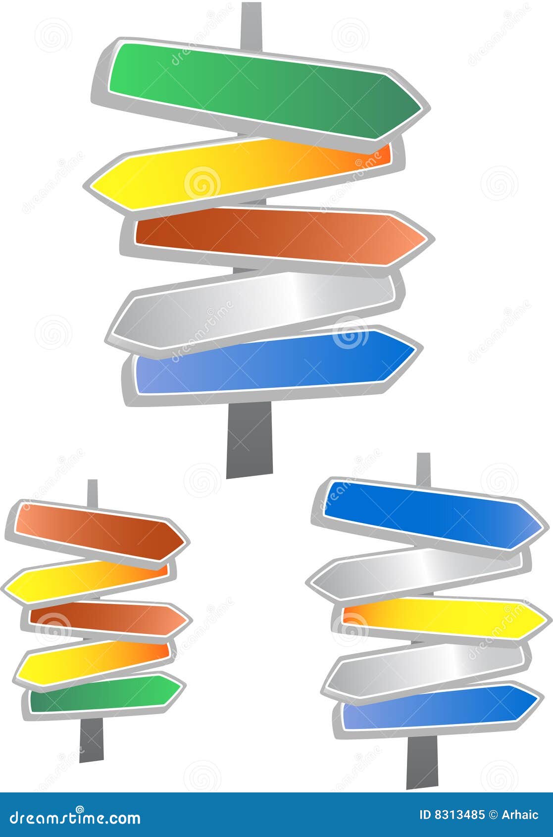 Arrow table information stock vector. Illustration of pointer - 8313485