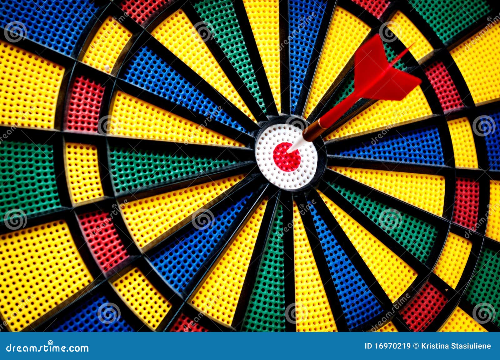 Arrow on the target stock image. Image of aspirations - 16970219