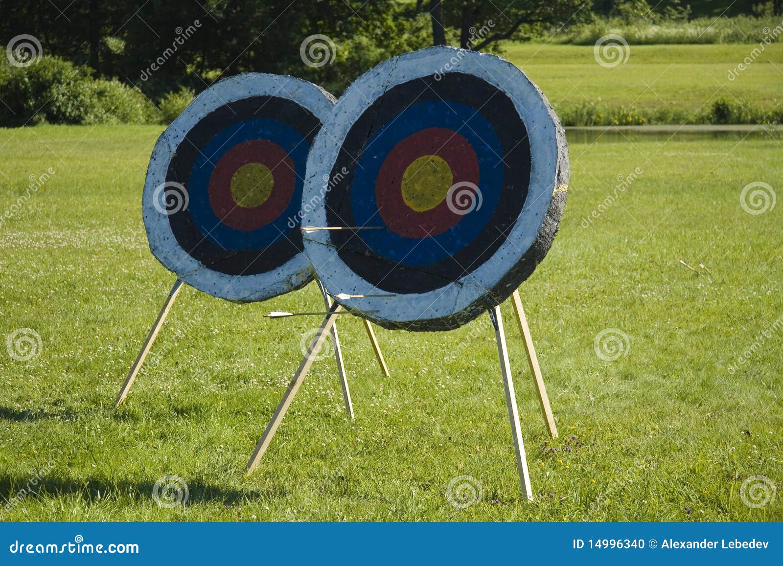Arrow targets stock photo. Image of target, arrow, outdoor - 14996340