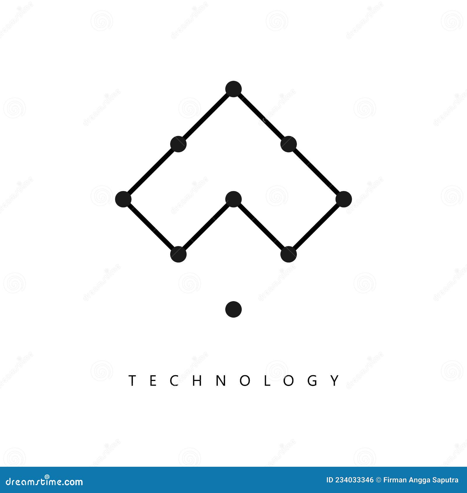 Arrow Technology Icon. Trendy Flat Vector Arrow Technology Icon on ...