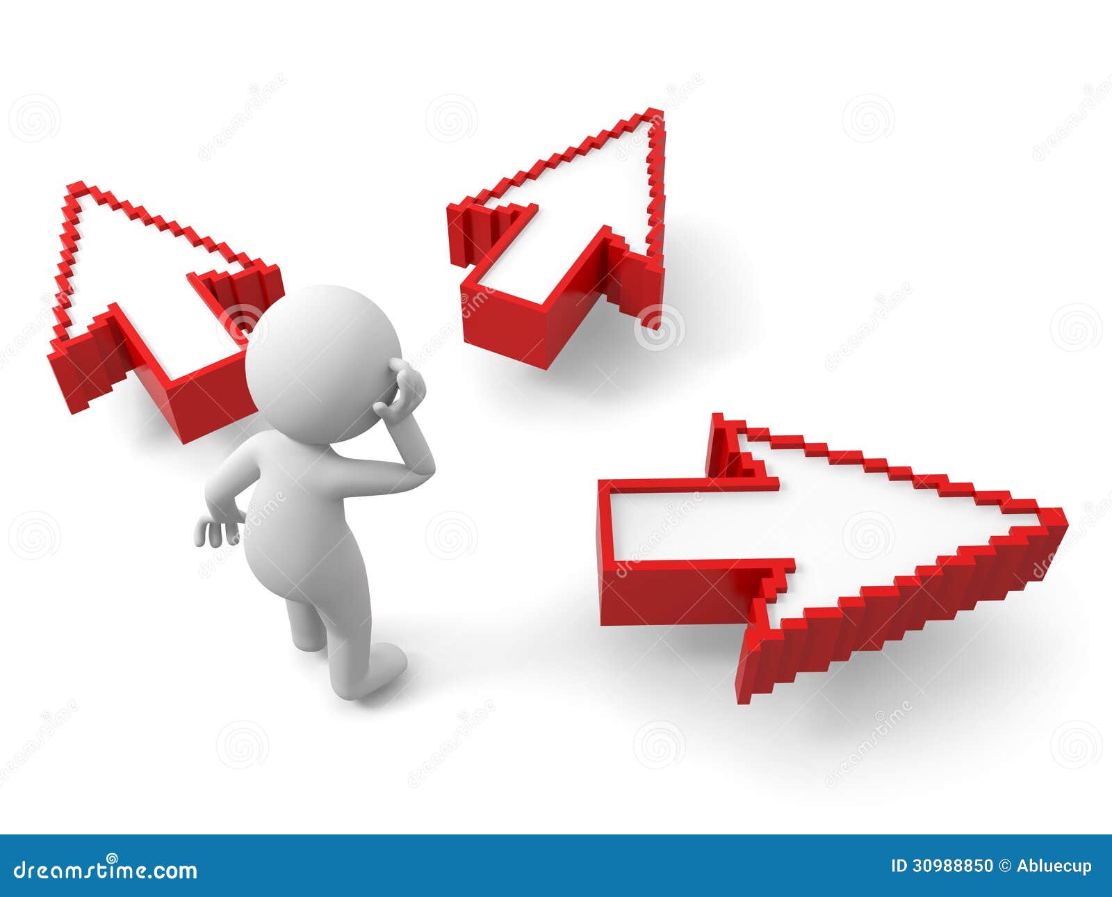 The arrow stock illustration. Illustration of concept - 30988850