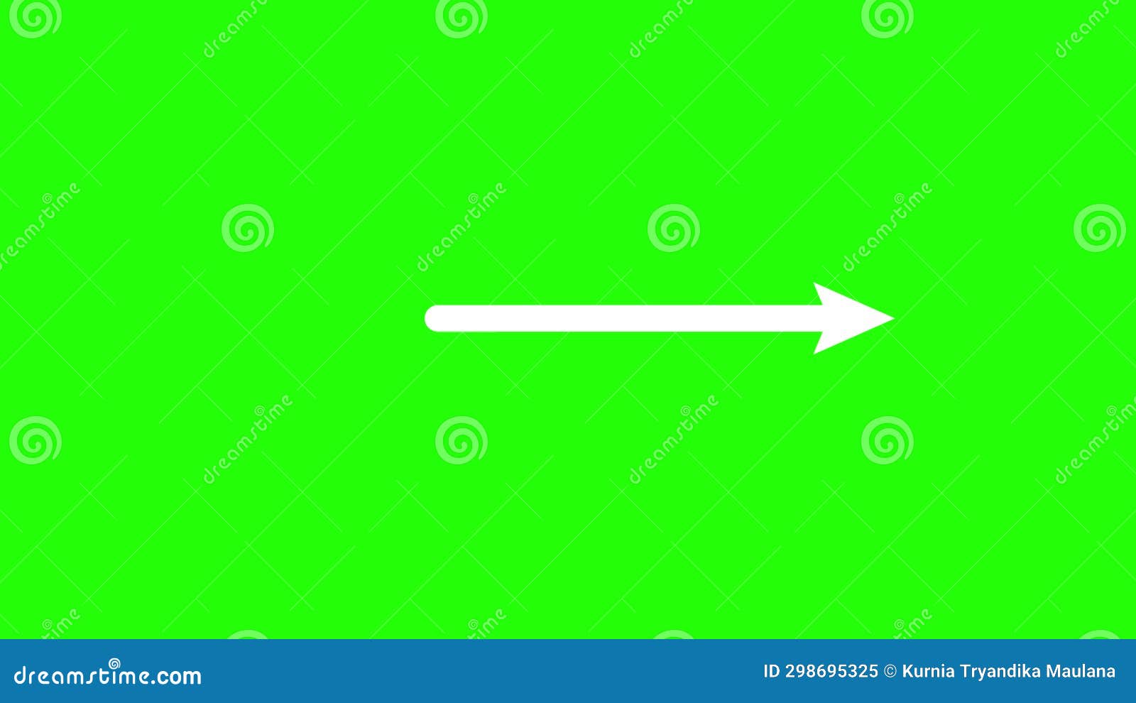 Arrow To Looping Greenscreen Animation Stock Video - Video of ...