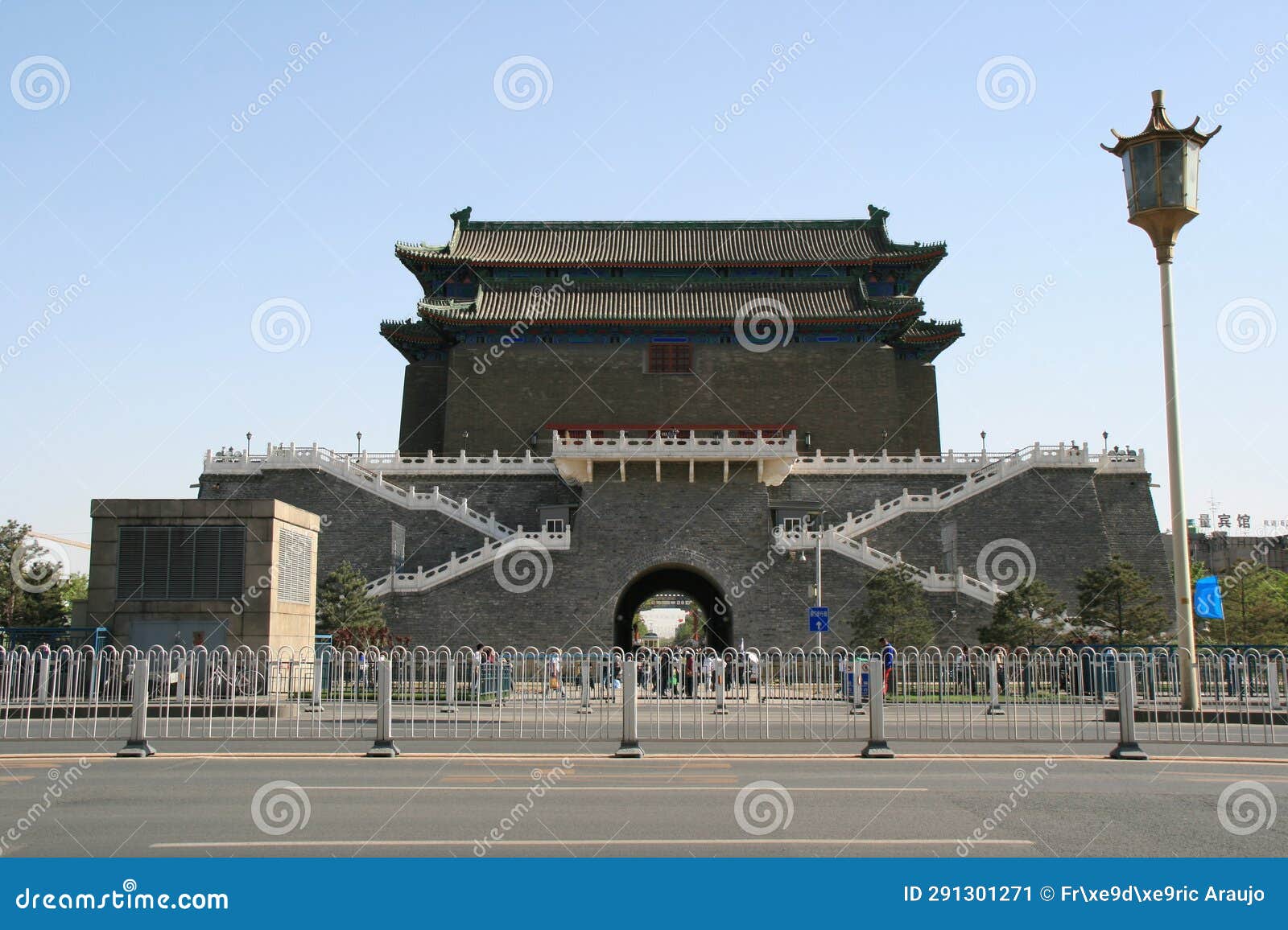 Arrow Tower - Beijing - China Stock Image - Image of street, tower ...