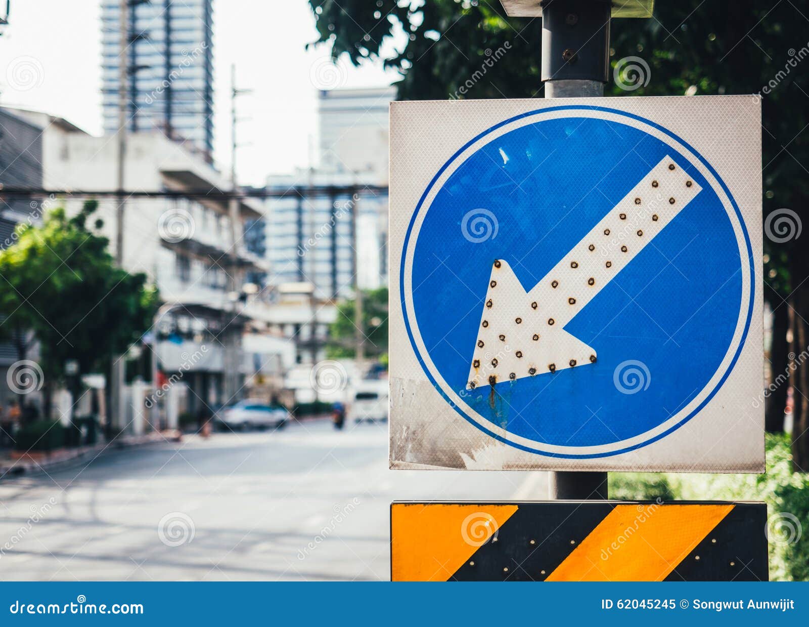 Arrow traffic signboard stock image. Image of shaft, signboard - 62045245