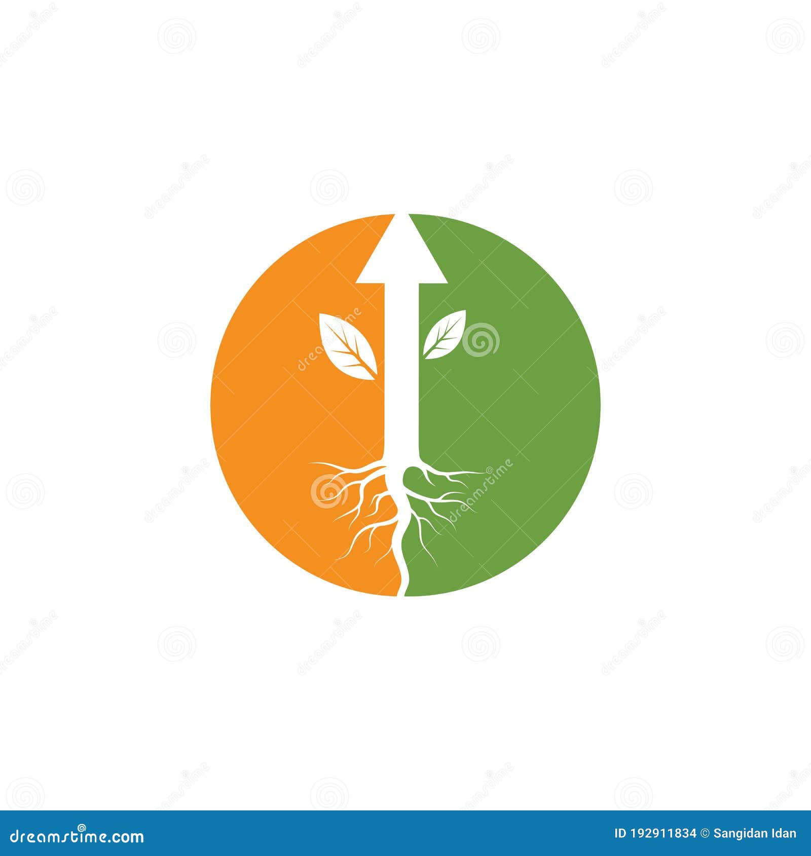 Arrow Tree Shield Commitment Teamwork Together Outline Logo Cartoon ...