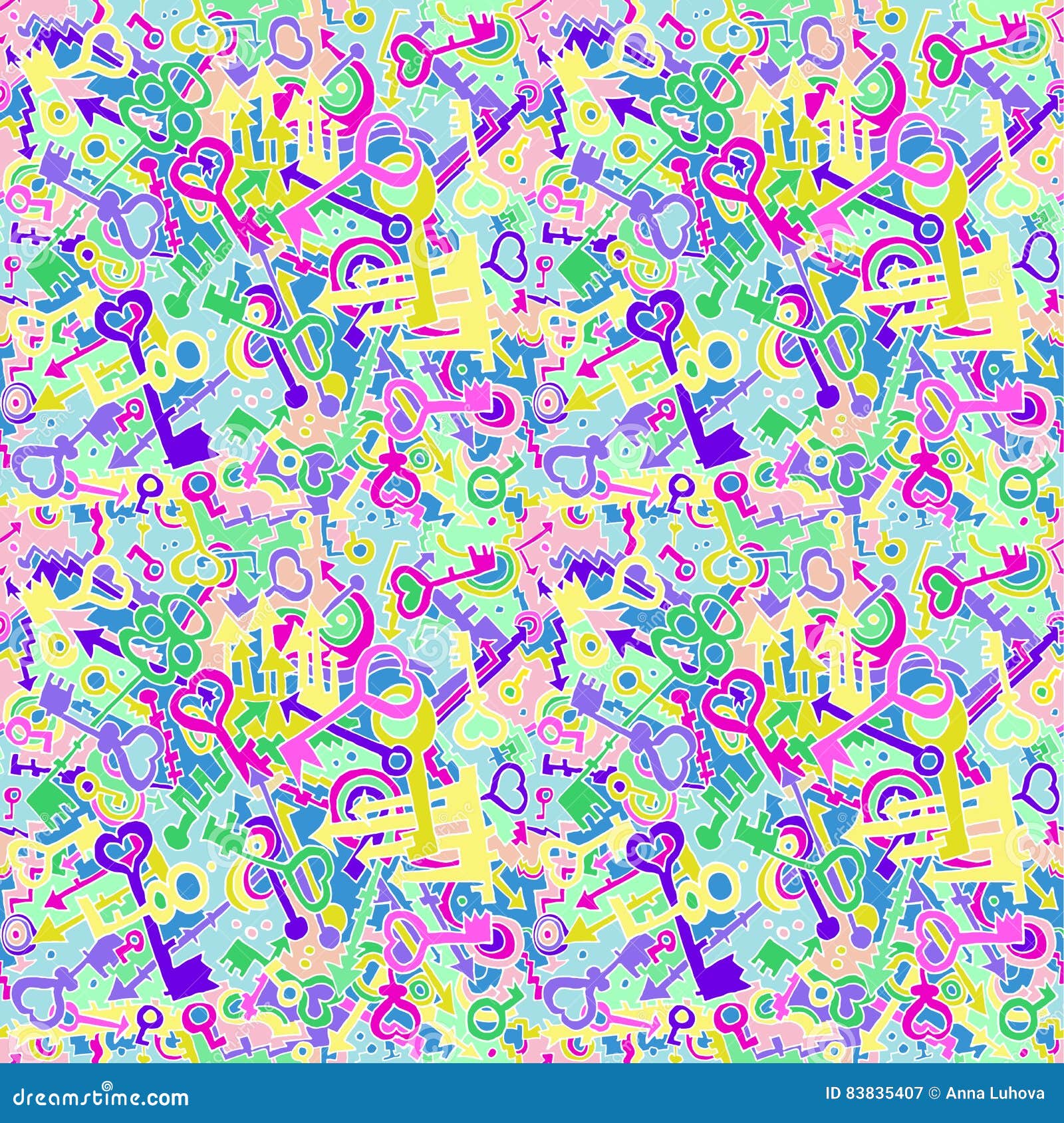 Arrow two seamless spring stock vector. Illustration of sign - 83835407