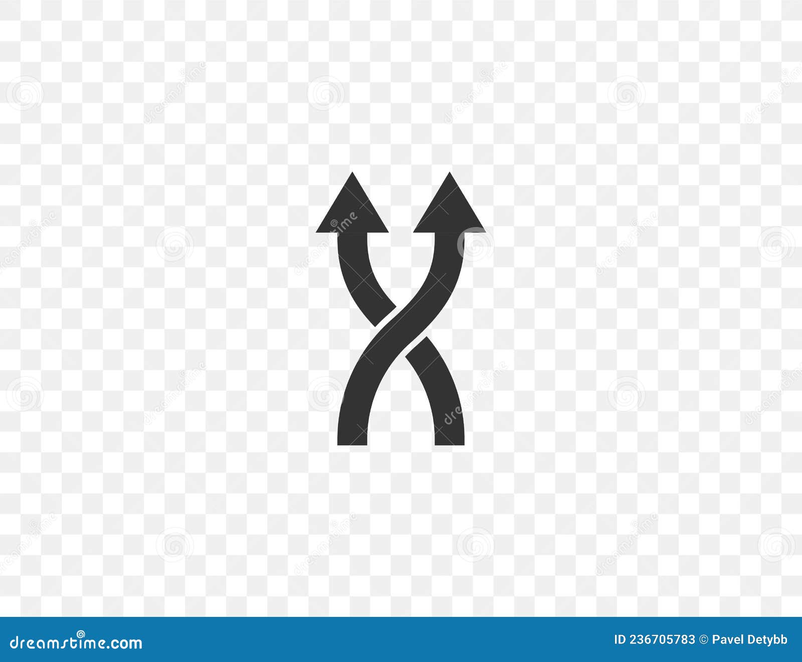 Arrow, Two Way, Direction Icon. Vector Illustration. Flat Design Stock ...