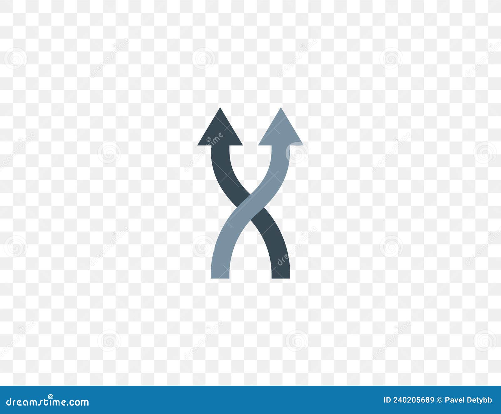 Arrow, Two Way, Direction Icon. Vector Illustration. Flat Design Stock ...