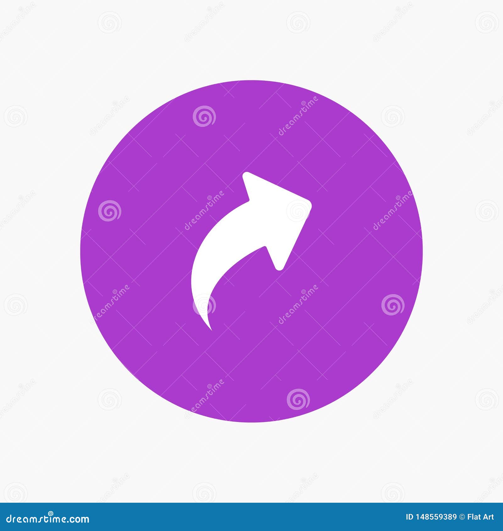 Arrow, Up, Direction, Right Stock Vector - Illustration of button ...