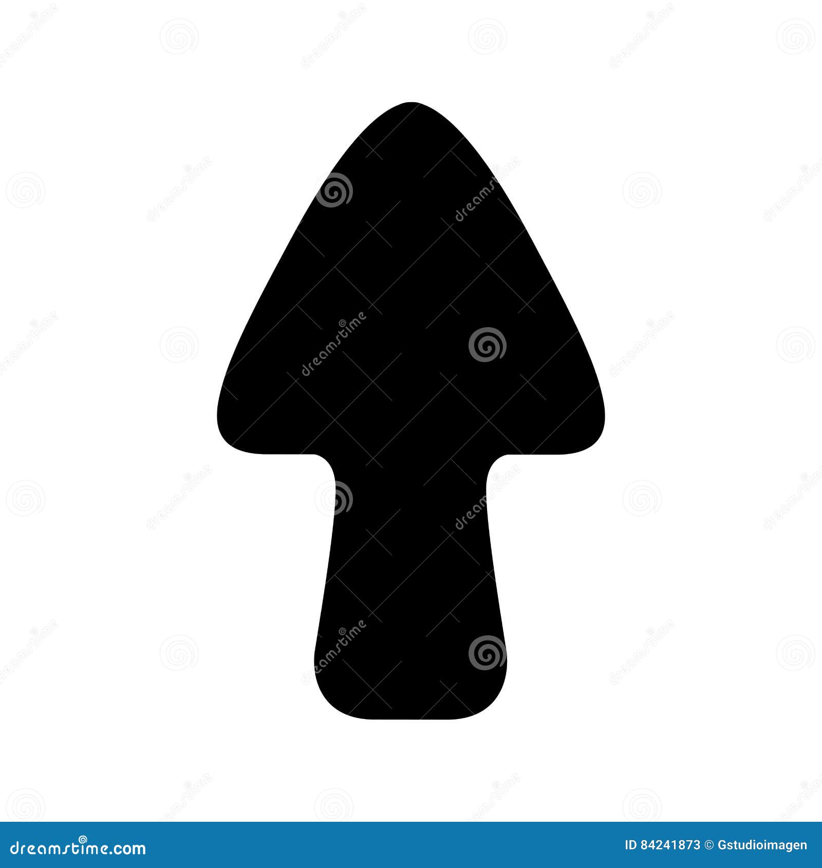 Arrow up game icon stock illustration. Illustration of background ...