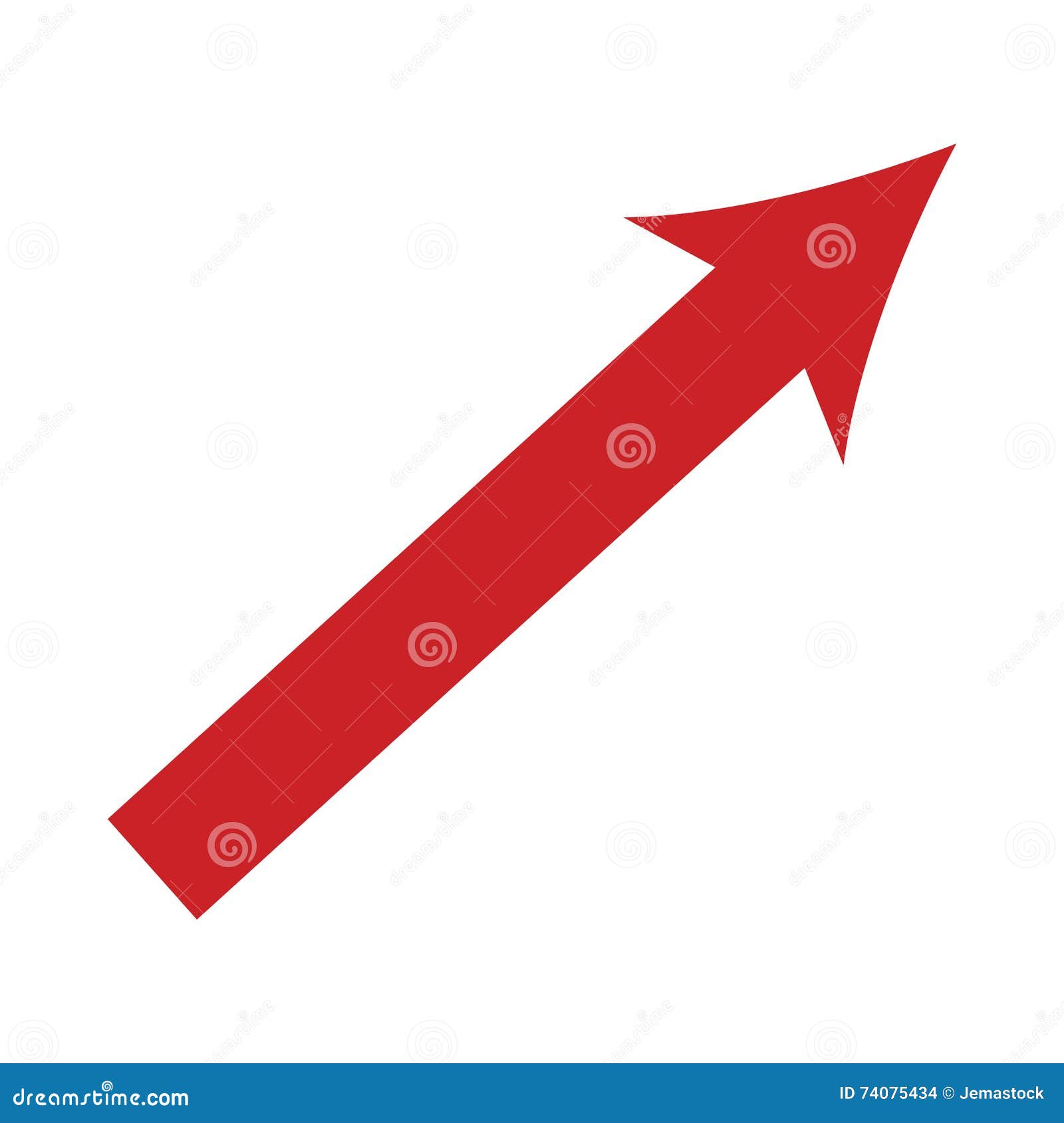 Arrow up growth icon stock illustration. Illustration of pictogram ...