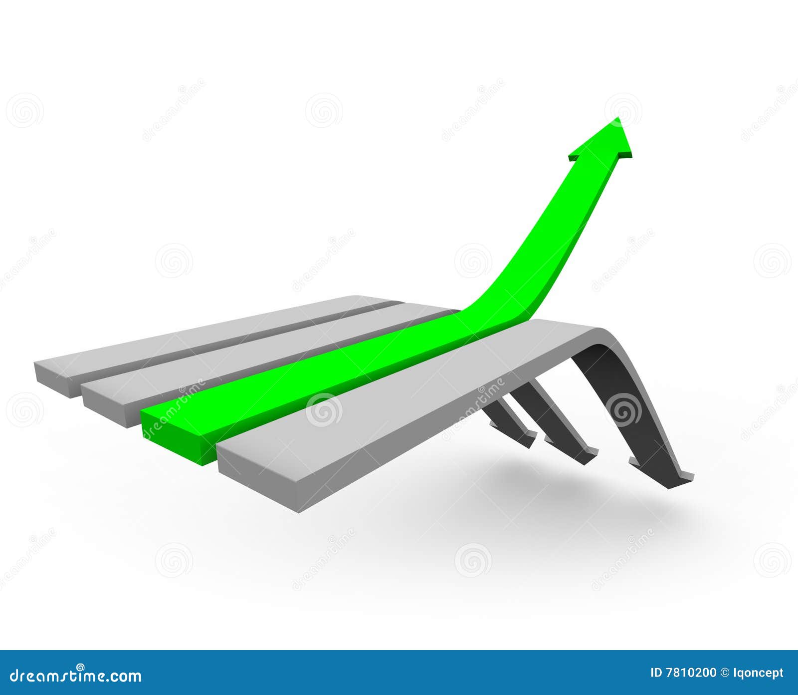 Arrow Up to Success 2 stock illustration. Illustration of graph - 7810200