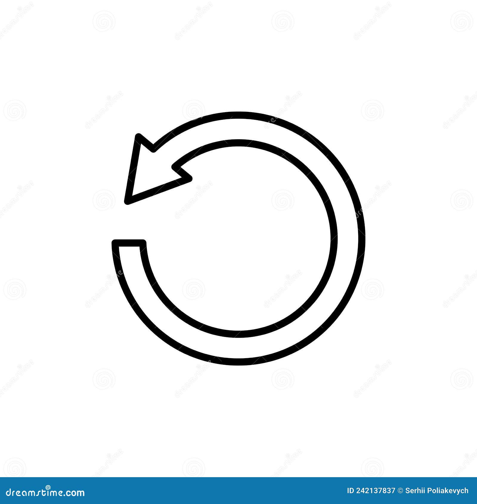 Arrow Vector Icon. Flat Process Cycle. Process Chart. Vector ...