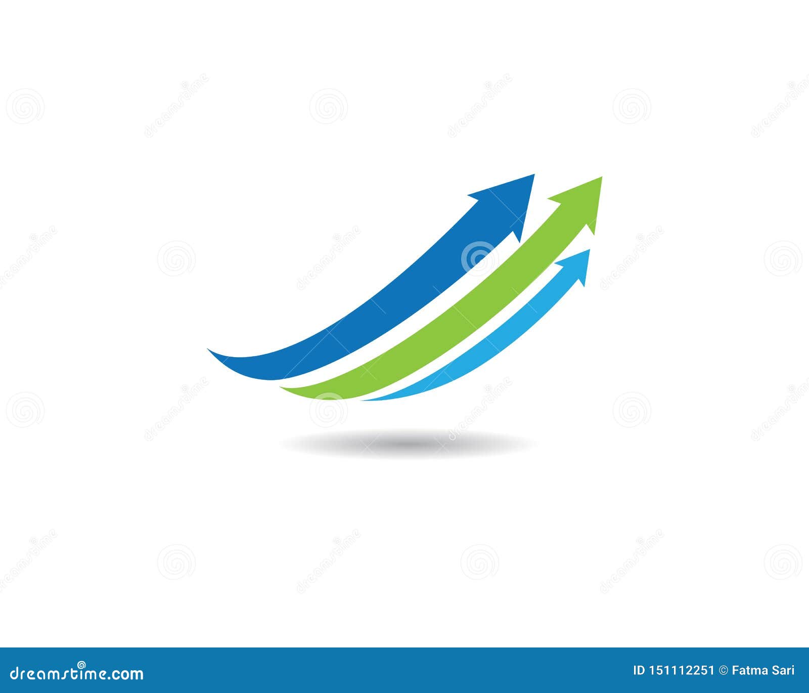 Arrow vector icon stock vector. Illustration of center - 151112251