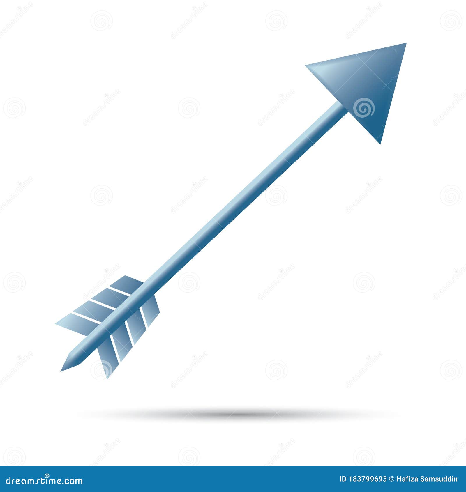 Arrow. Vector Illustration Decorative Background Design Stock ...