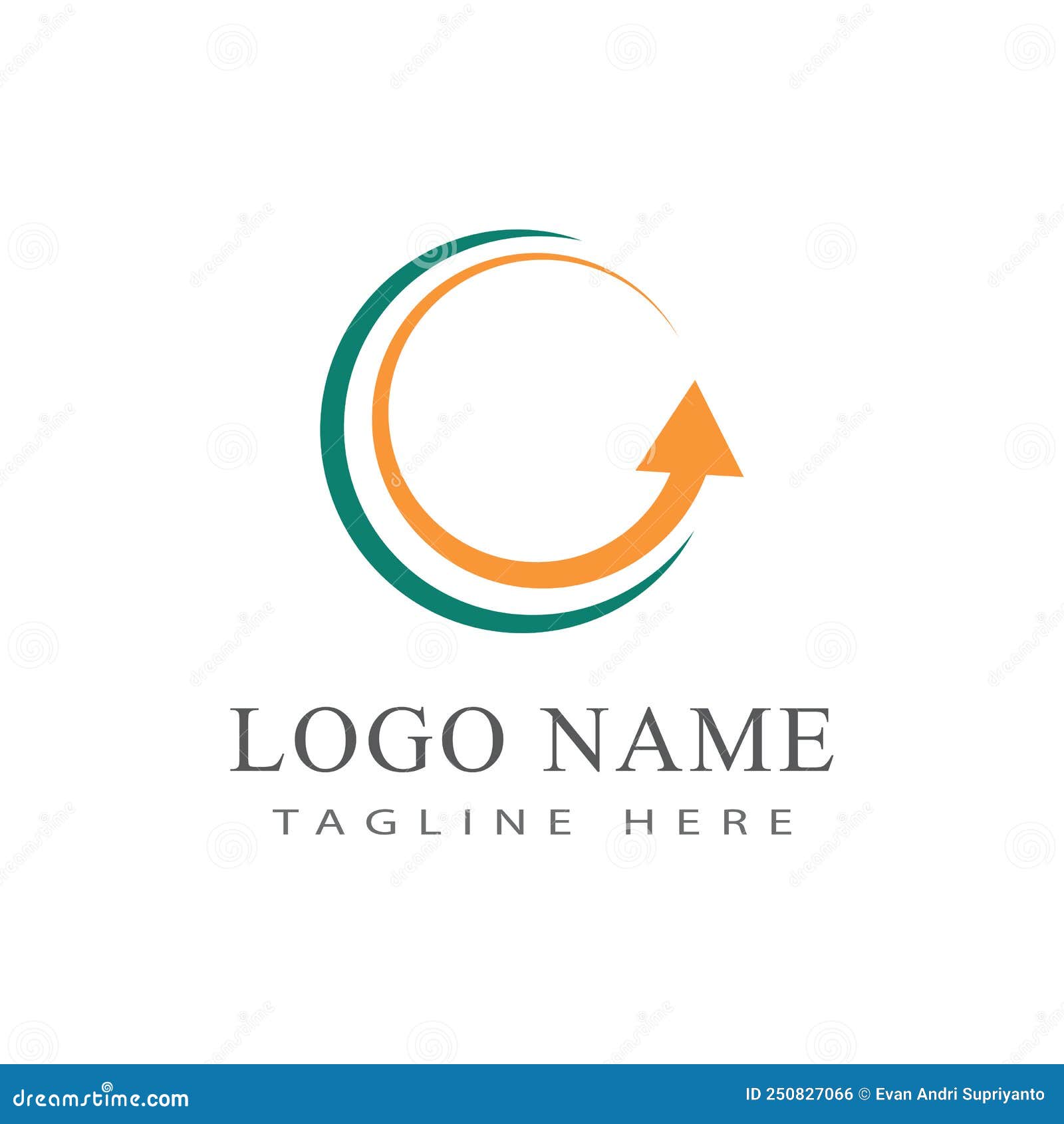 Arrow Vector Illustration Icon Logo Template Design Stock Vector ...