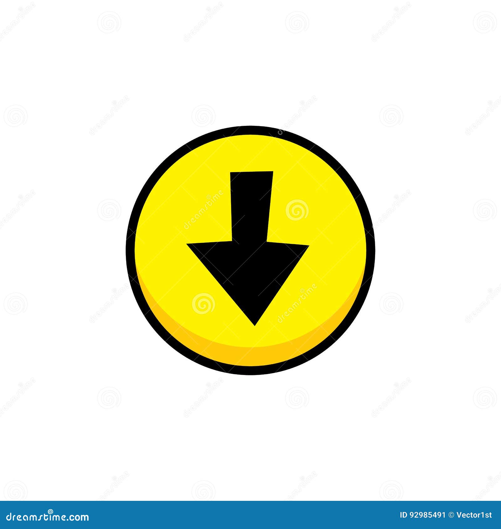 Arrow Video Game Asset Menu Icon Button Layer Art Stock Vector ...
