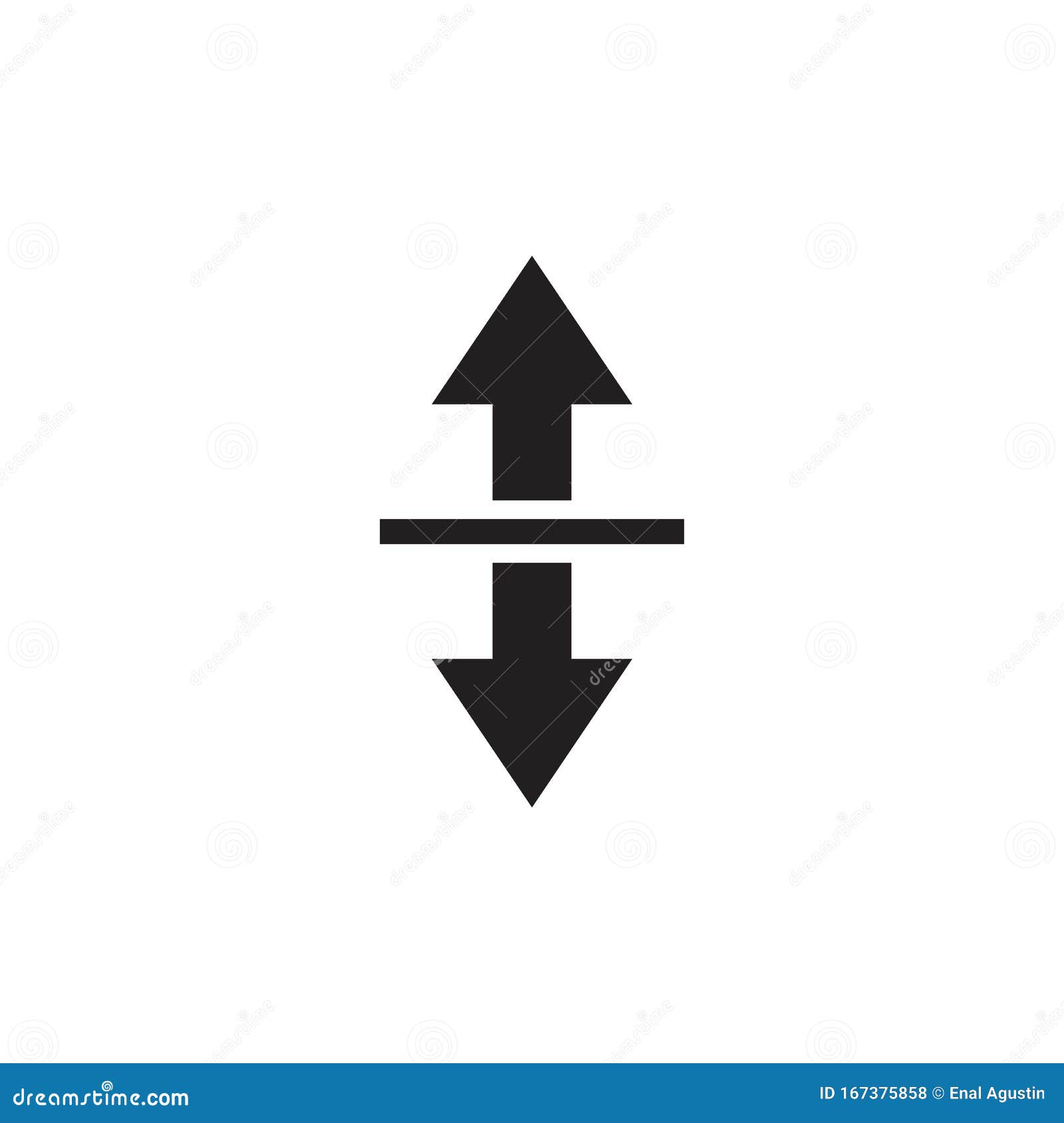 Arrow Way Path Icon Logo Design Vector Template Stock Vector ...