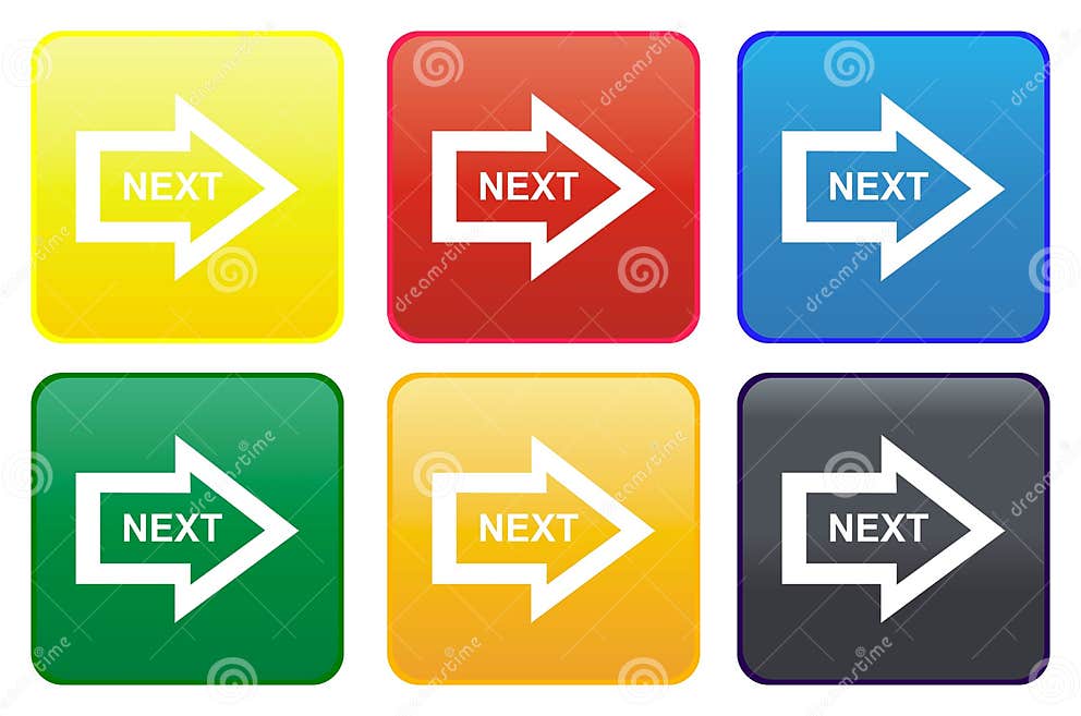 Arrow web button stock vector. Illustration of black, silhouette - 8542144