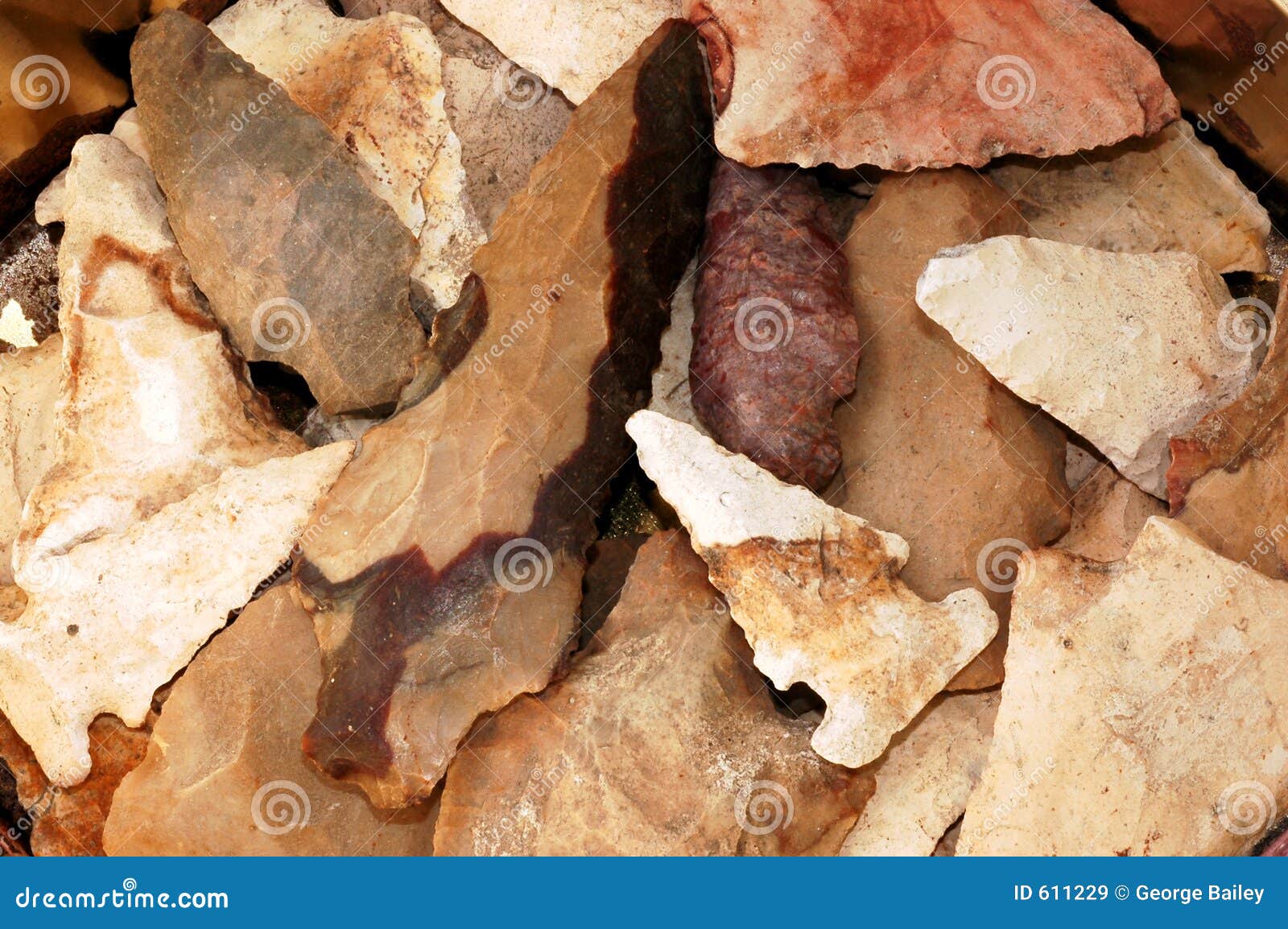 Arrowheads stock image. Image of arrowheads, flint, arrow - 611229