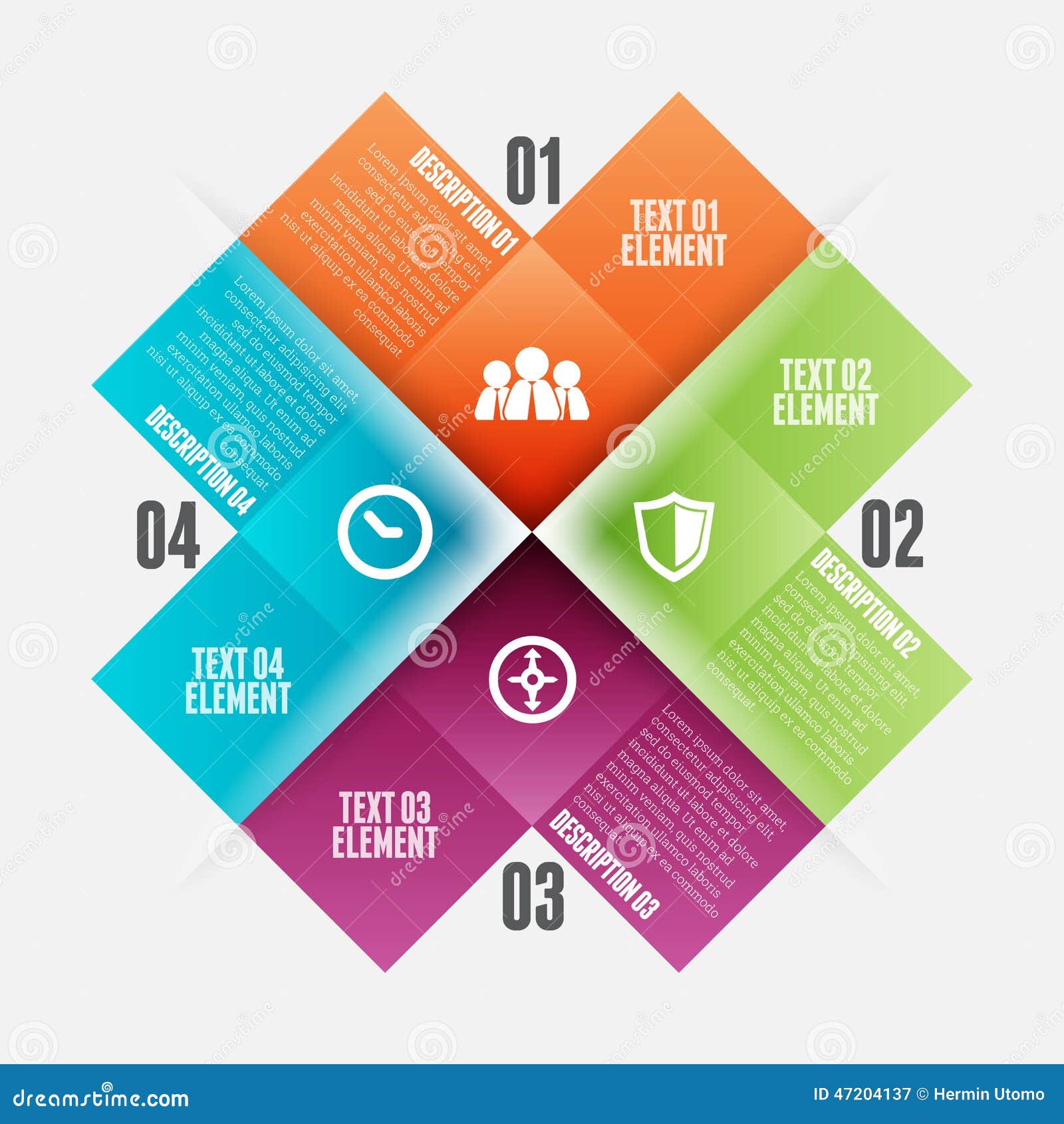 Arrowplus Infographic stock vector. Illustration of arrow - 47204137