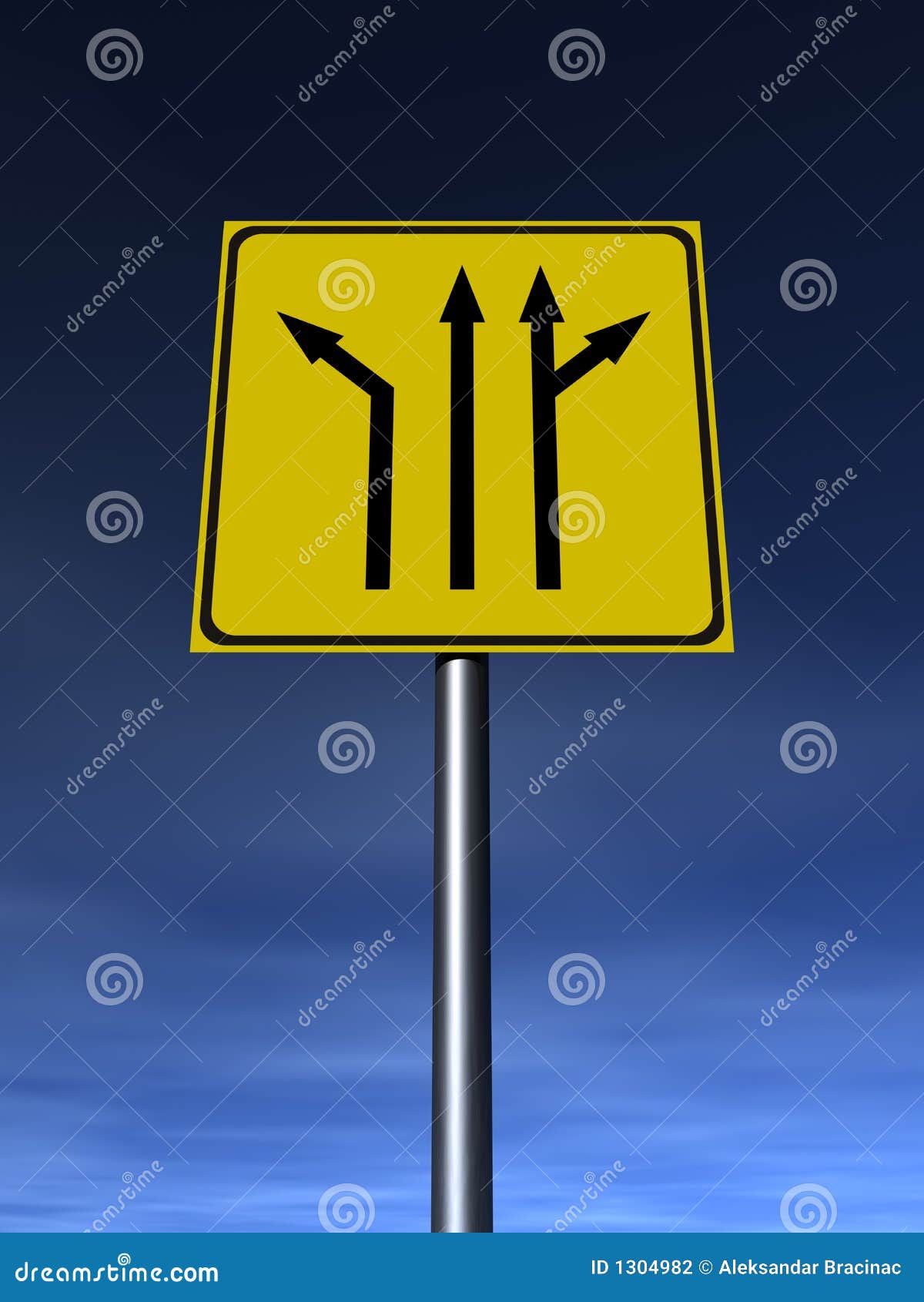 Arrows stock photo. Image of inform, metal, left, direction - 1304982