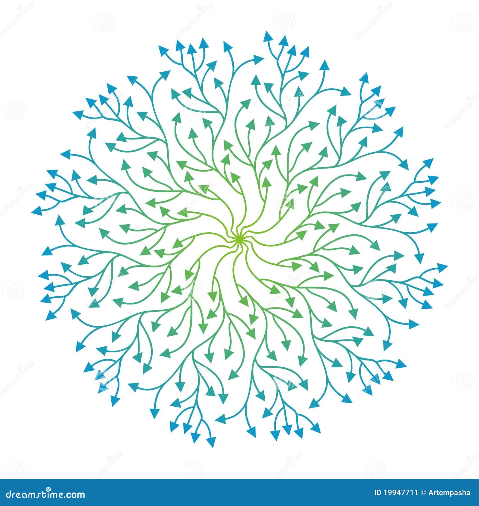 Branch Arrow Drawing Weapon Stock Illustrations – 9 Branch Arrow ...