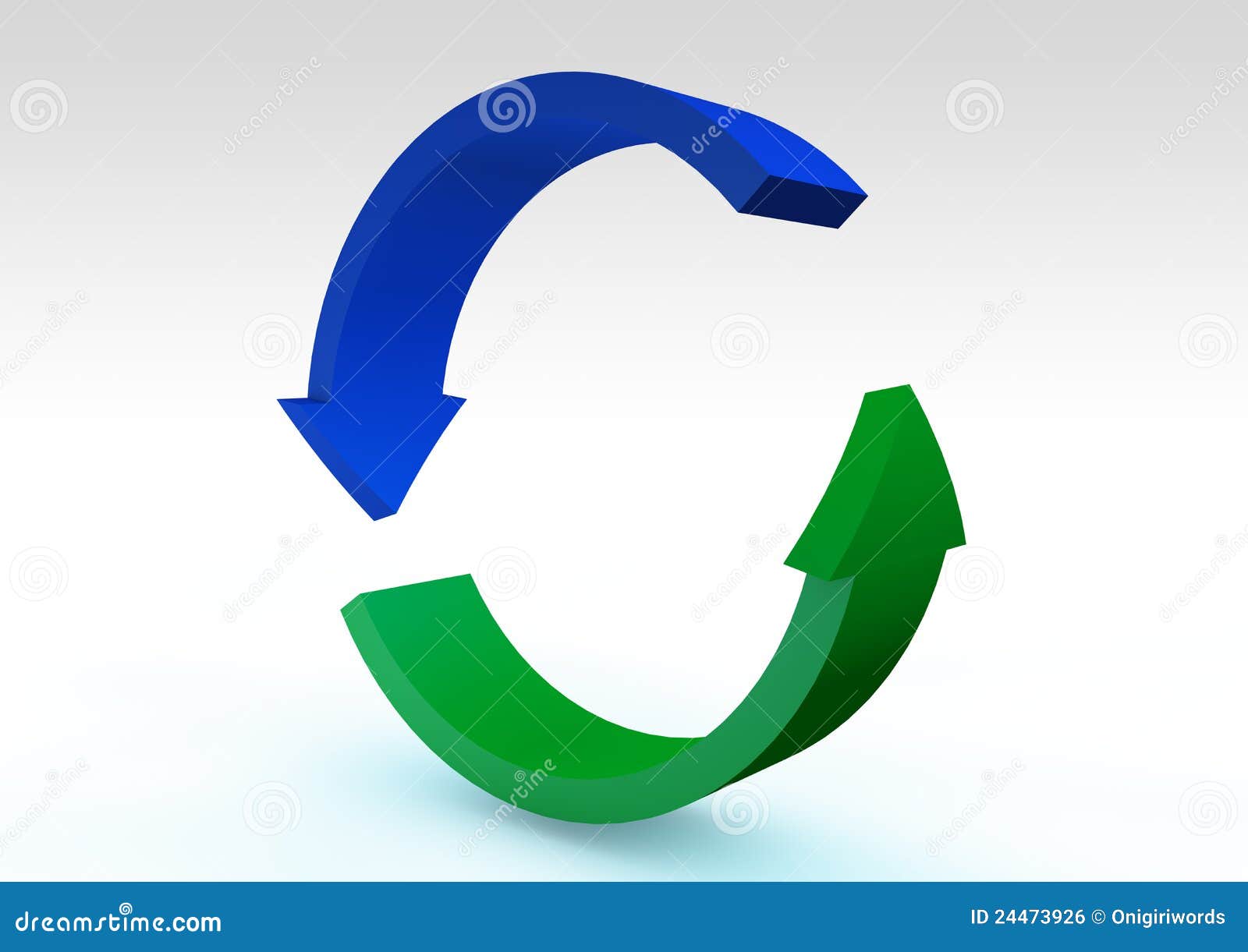 Arrows stock illustration. Illustration of clean, blue - 24473926