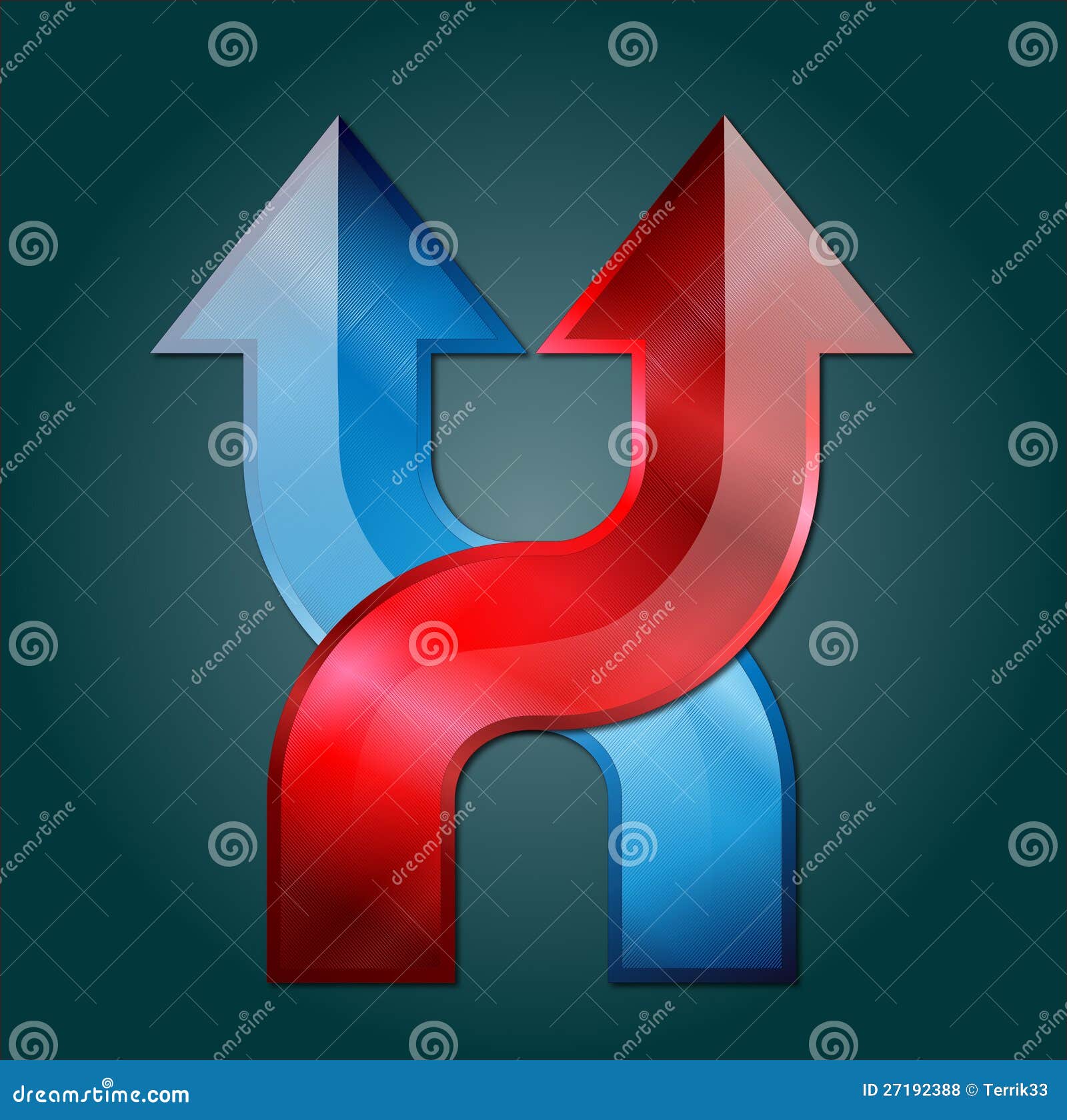 Arrows stock vector. Illustration of arrow, bright, balance - 27192388