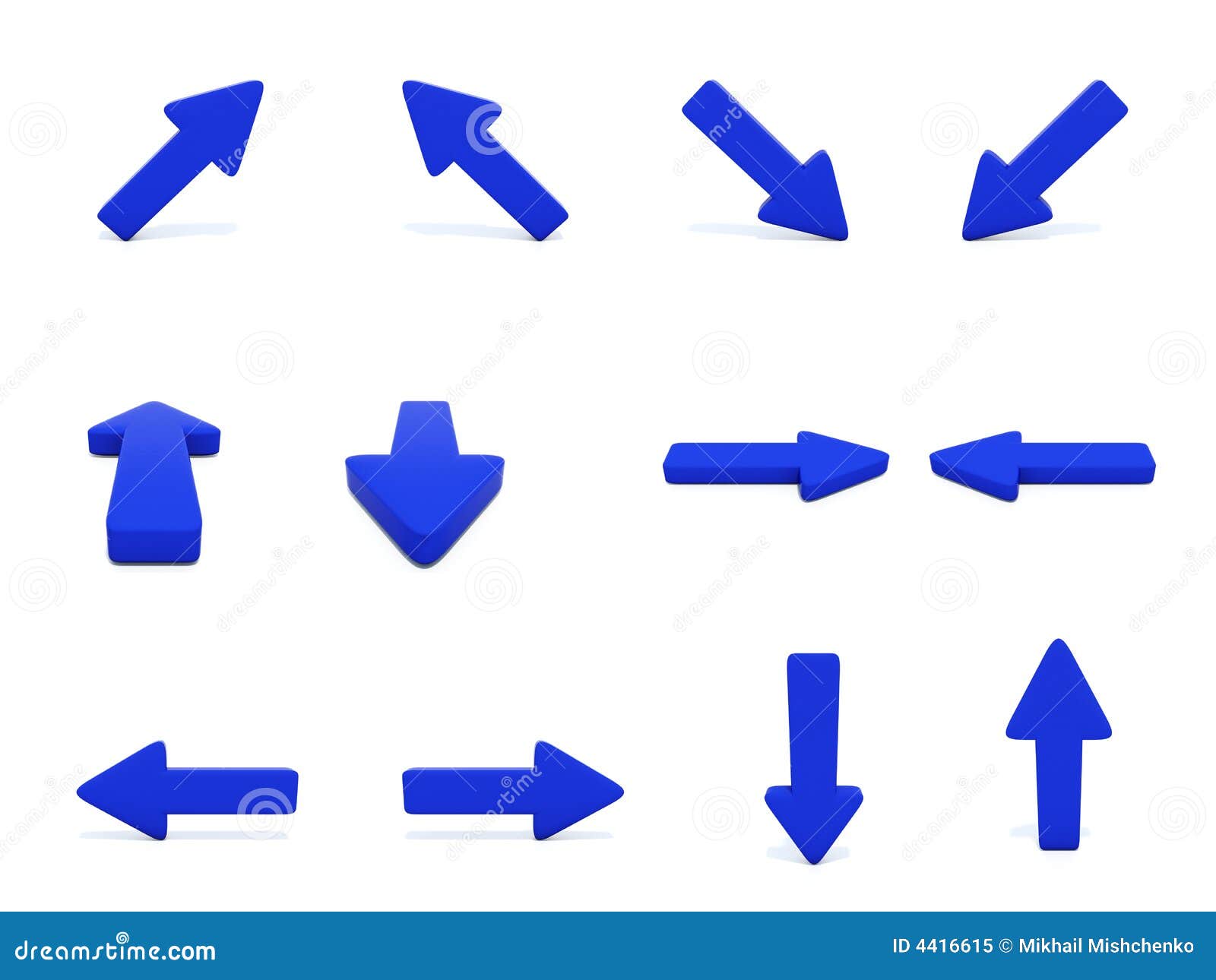 Arrows stock illustration. Illustration of diversity, symbols - 4416615