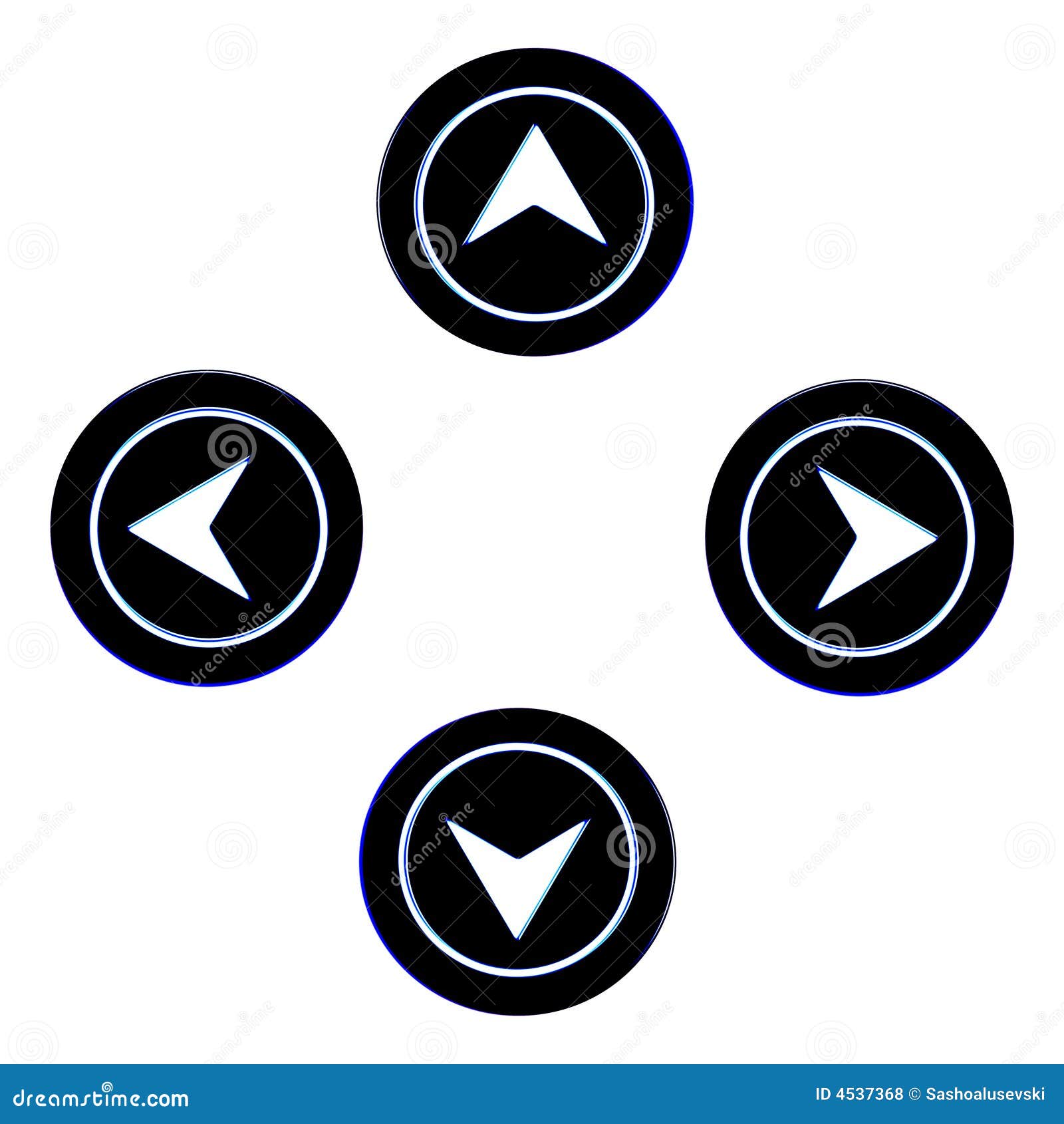 Arrows stock illustration. Illustration of direction, position - 4537368