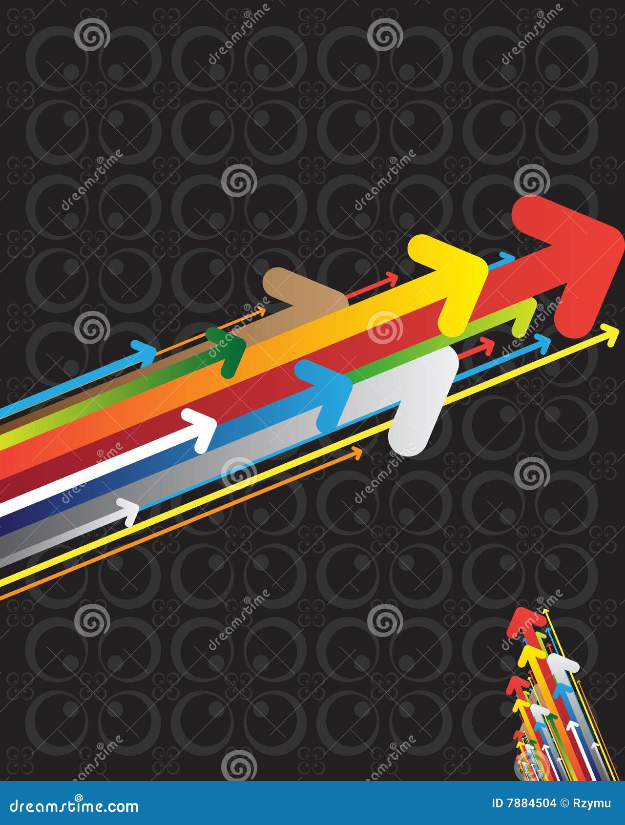 Arrows stock vector. Illustration of cool, elements, artwork - 7884504