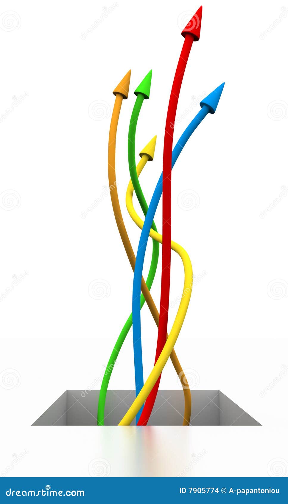 Arrows stock illustration. Illustration of symbol, pointing - 7905774