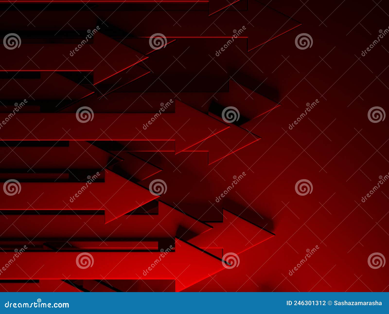 Arrows Abstract Marketing Empty Background Stock Illustration ...