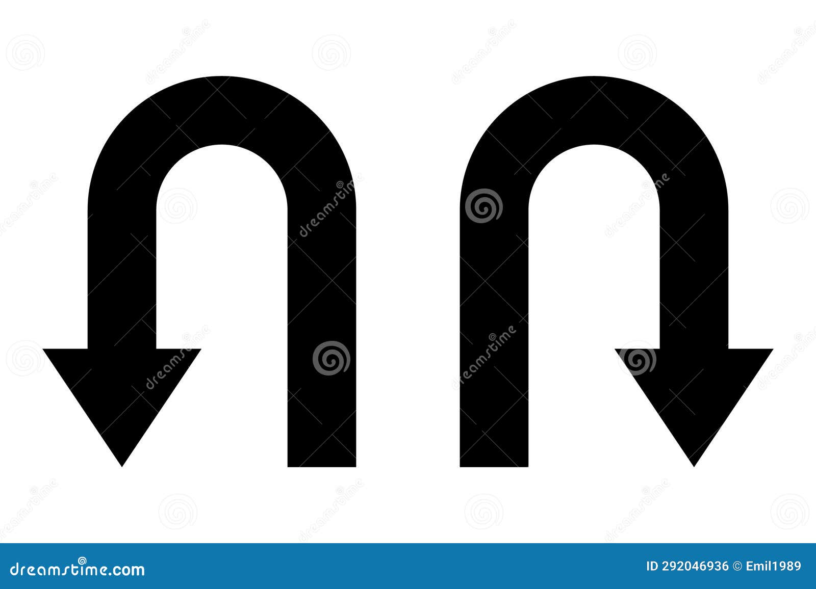 Arrows Back Left Right Icons. Stock Vector - Illustration of arrow ...