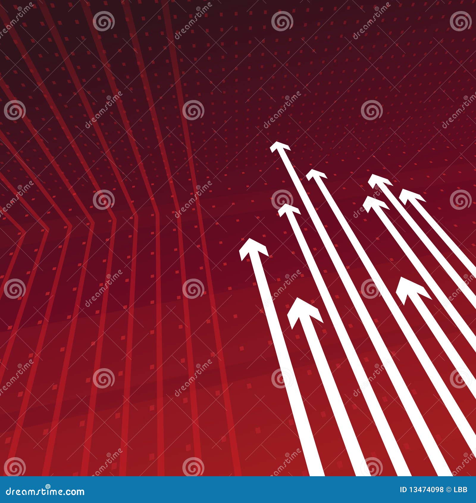 Arrows Background stock vector. Illustration of arrow - 13474098