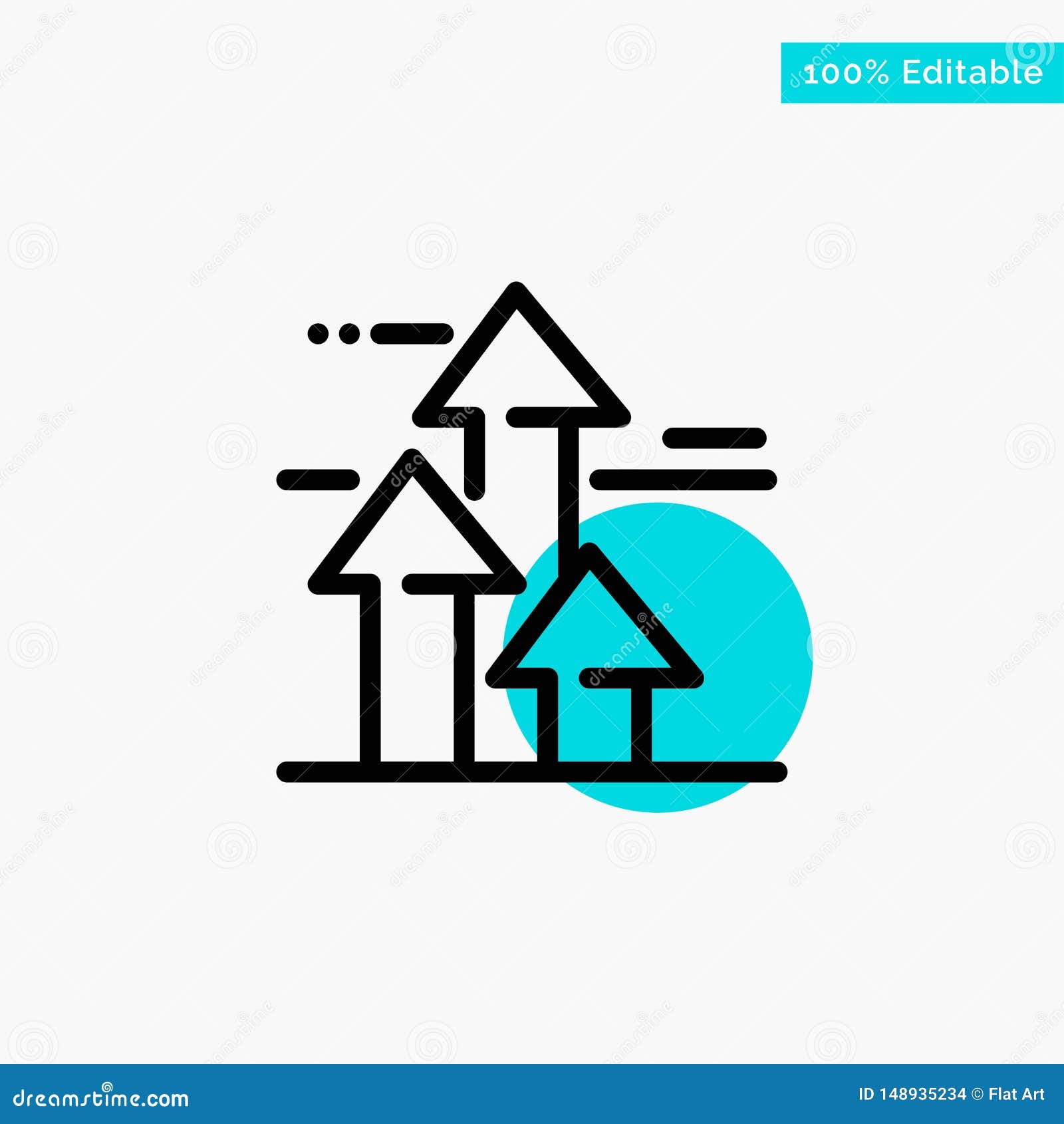 Arrows, Break, Breaking, Forward, Limits Solid Icon Infographics 5 ...