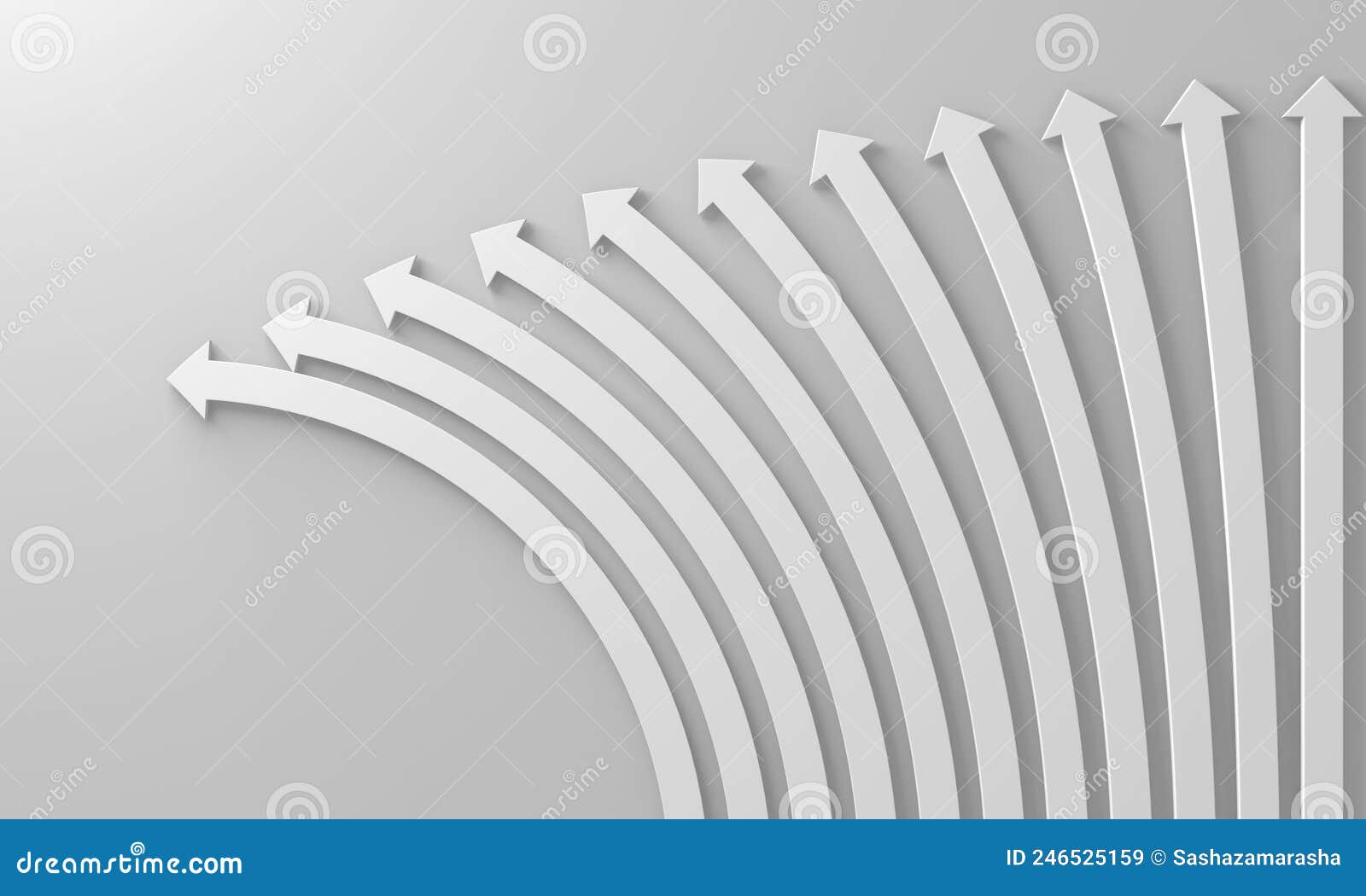 Arrows Business Concept. Minimalistic Design Stock Illustration ...
