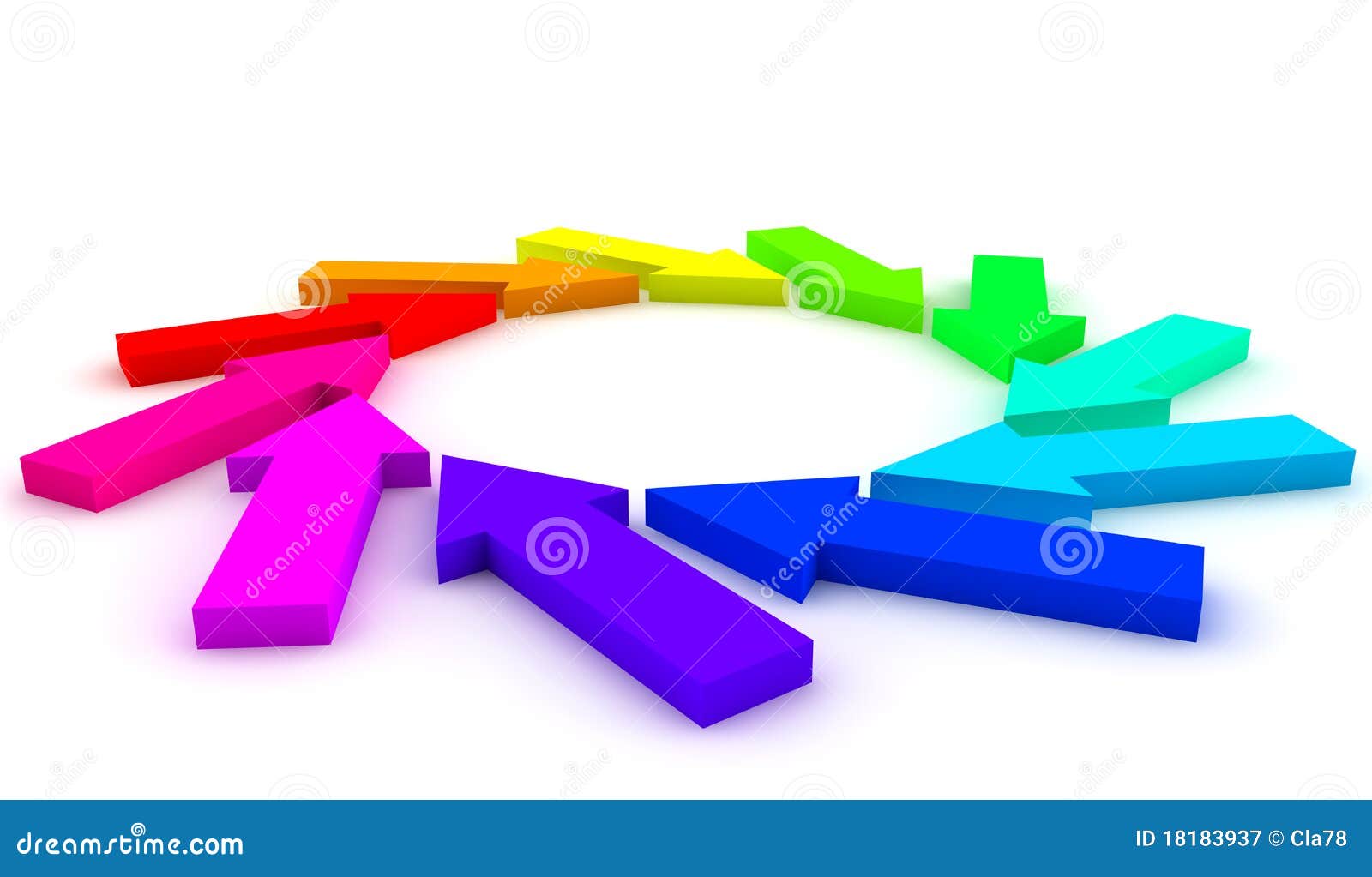 Arrows chart stock illustration. Illustration of business - 18183937