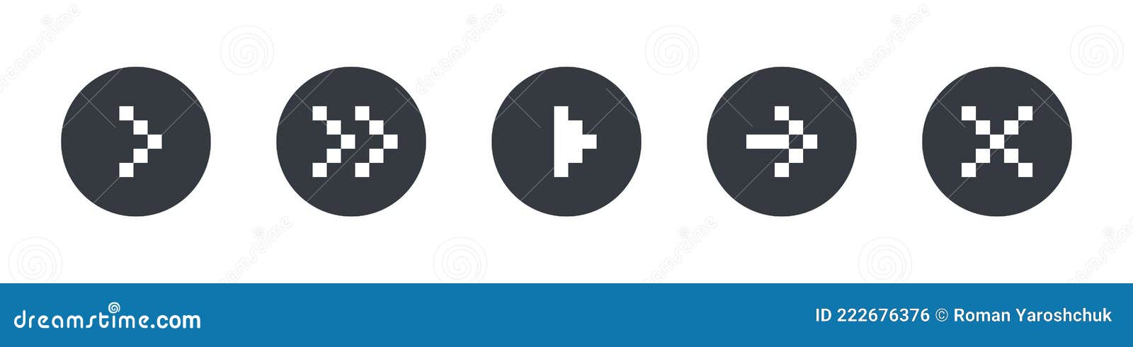 Arrows in Circles. Pixel Arrows. Arrows Pixel Art. Arrows Direction ...