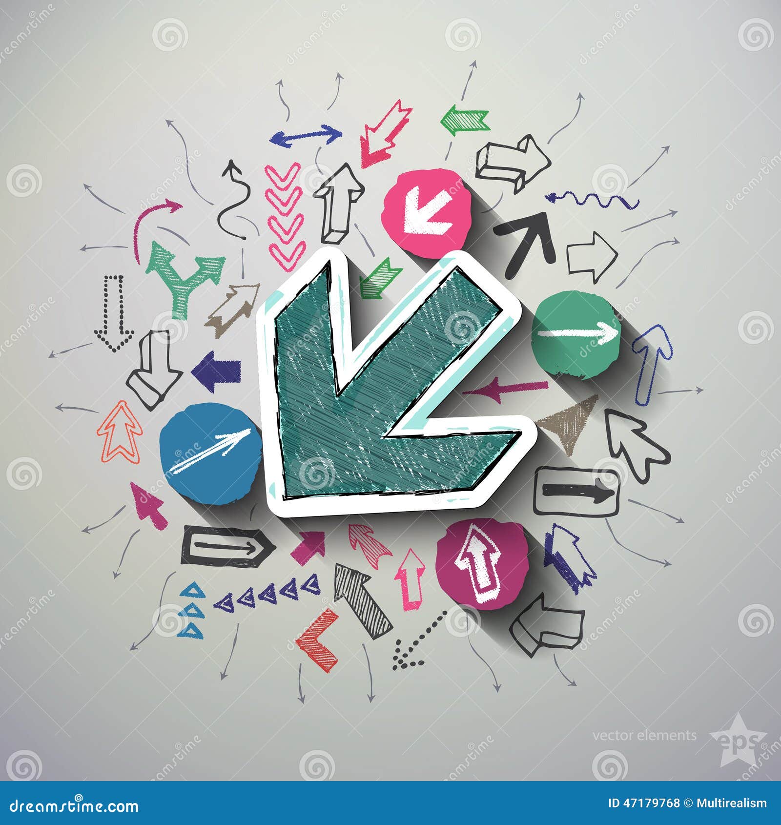 Arrows Collage Stock Illustrations – 2,469 Arrows Collage Stock ...