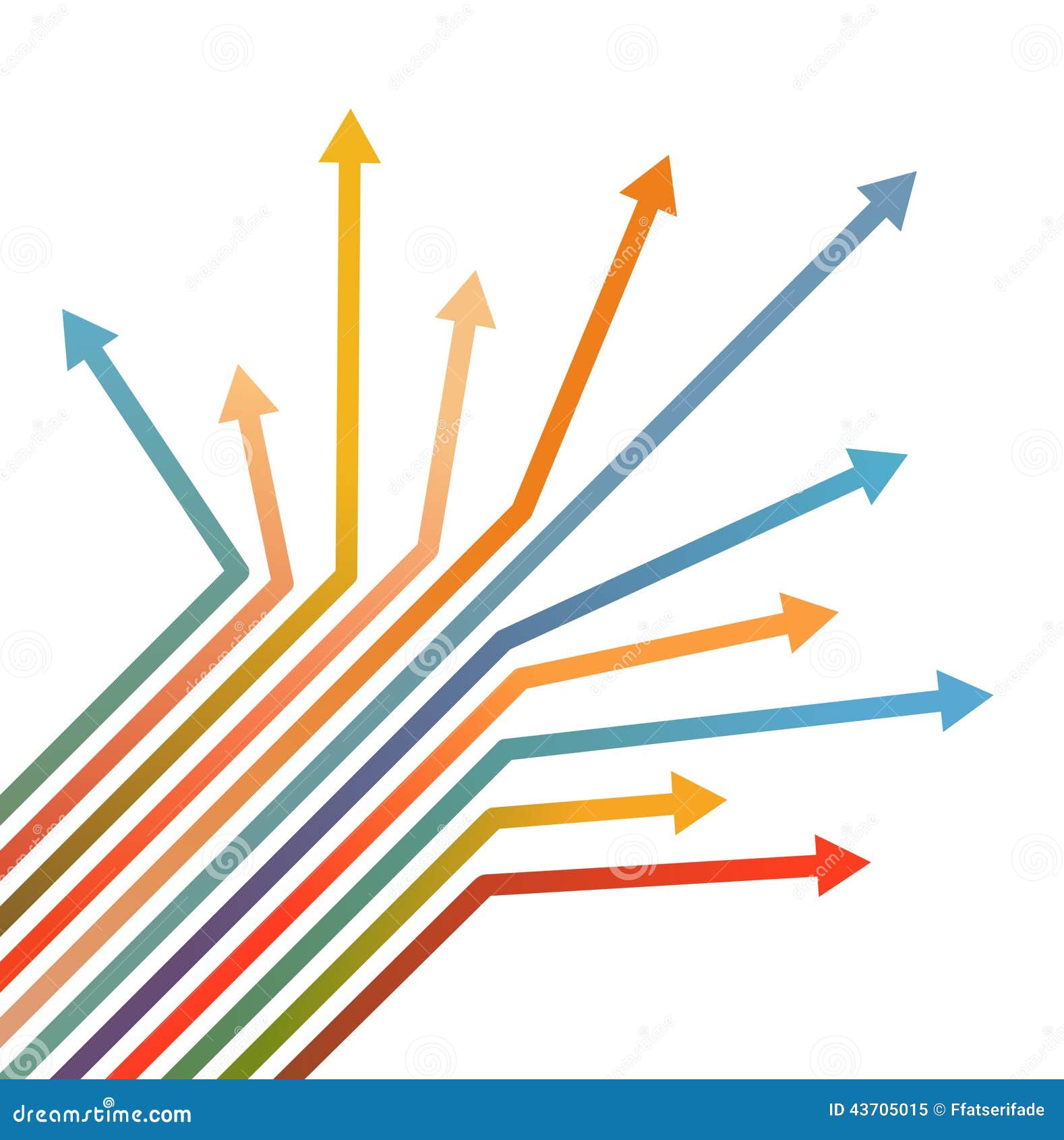 Arrows stock illustration. Illustration of career, sign - 43705015