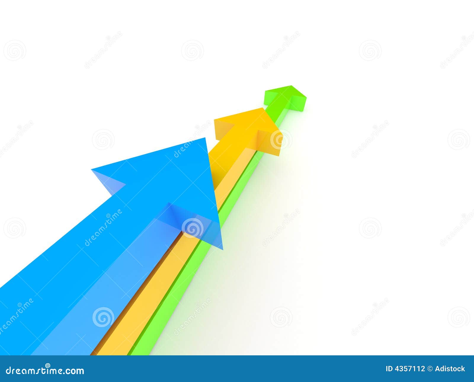Arrows competition. stock illustration. Illustration of computer - 4357112