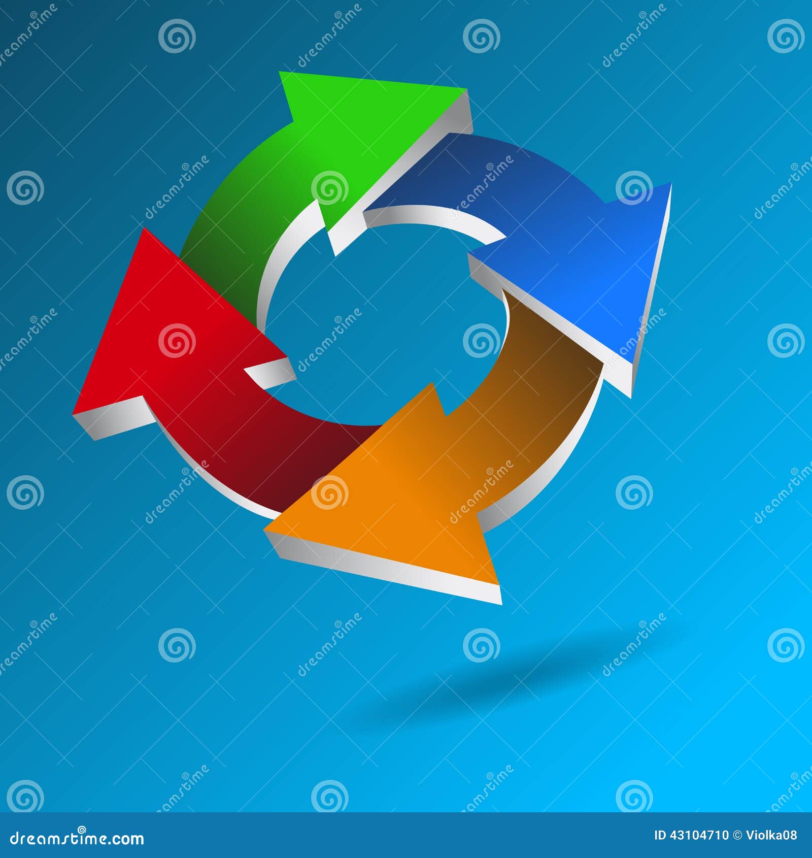 Arrows concept stock illustration. Illustration of concept - 43104710