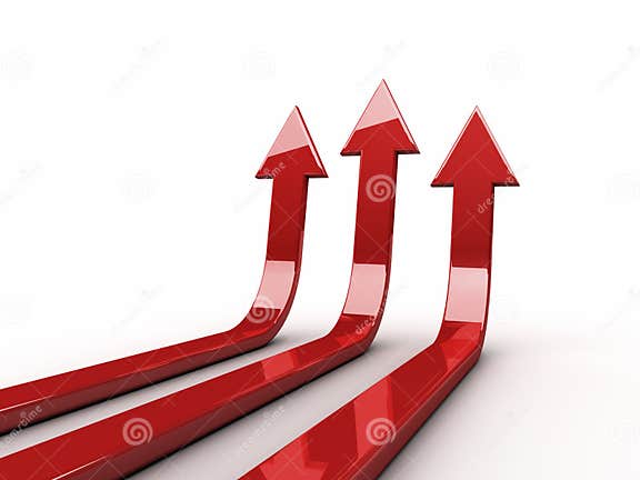 Arrows stock illustration. Illustration of advantages - 45280364