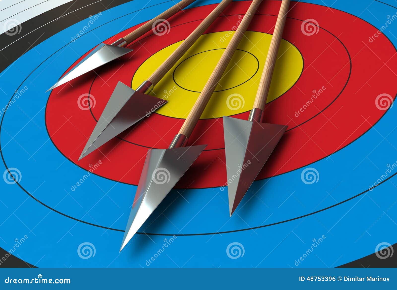 Arrows stock illustration. Illustration of circle, achieve - 48753396