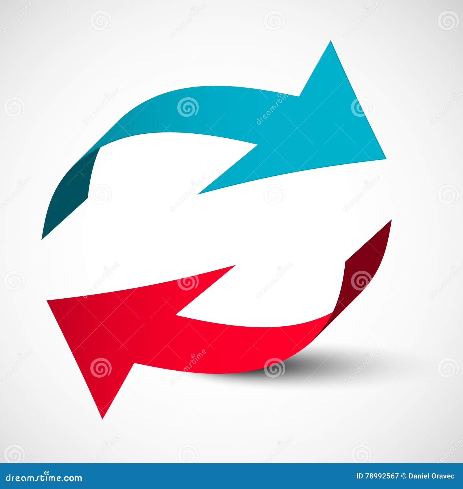 Arrows 3D Set. stock vector. Illustration of modern, graphic - 78992567